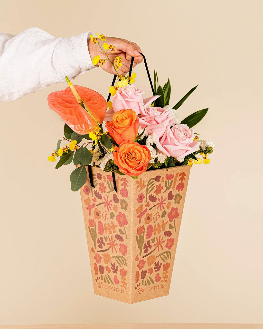 Euphemia Dancing Lady Mini Bloombag & re:bloom Vase | Free Delivery ...