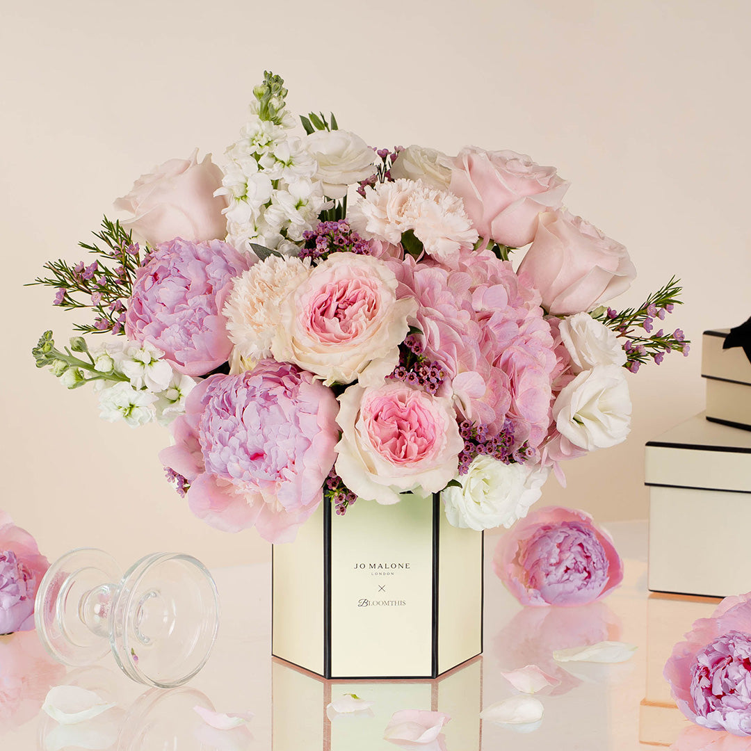Jane Hydrangea & Peony Jo Malone London Flower Box | Free Delivery ...