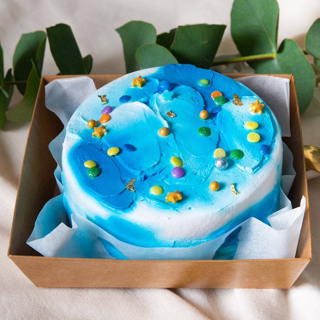 Yam & Cream Sponge Cake (240 g) | Free Delivery | Bloomthis