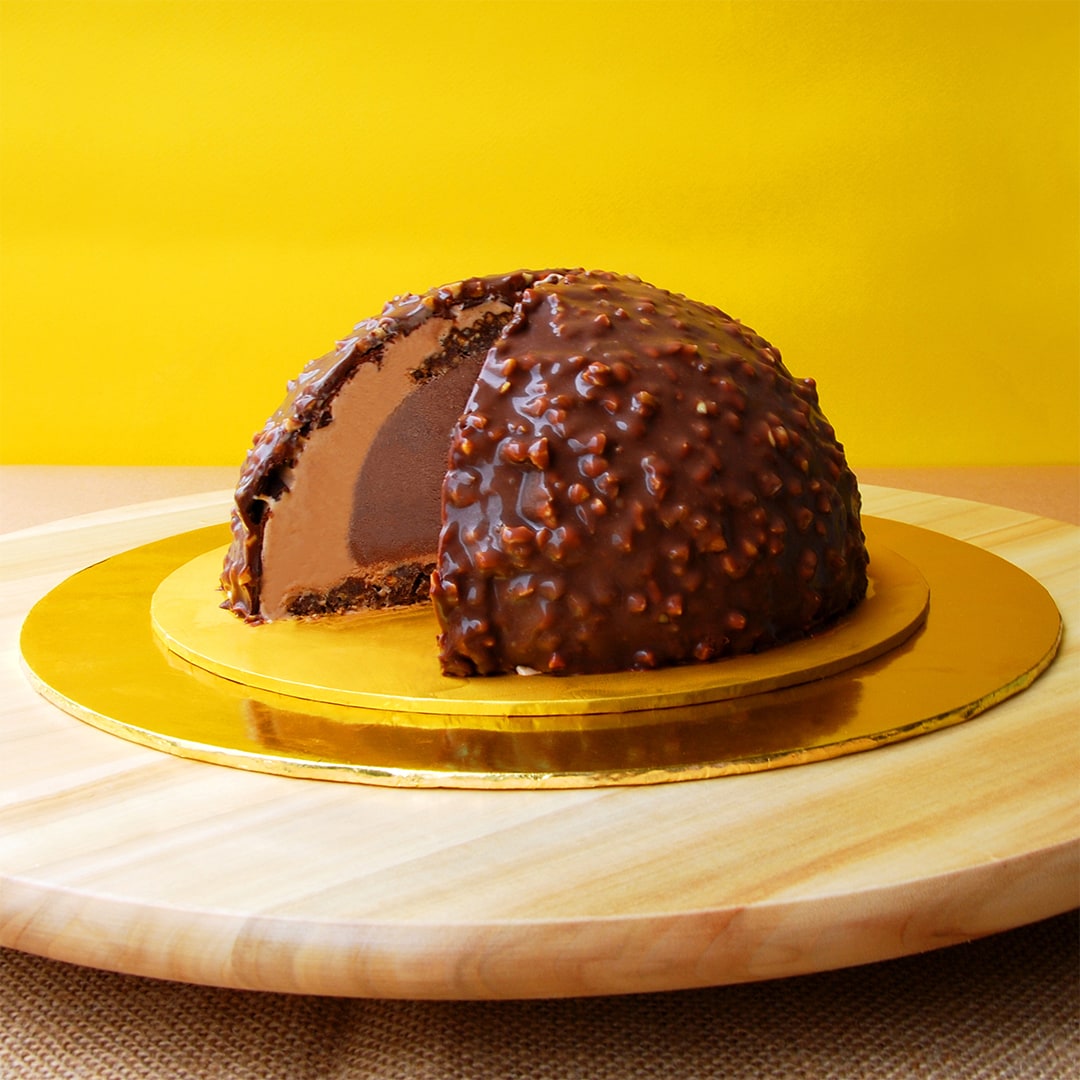 Inside Scoop Rocher Ice Cream Cake | Free Delivery | Bloomthis