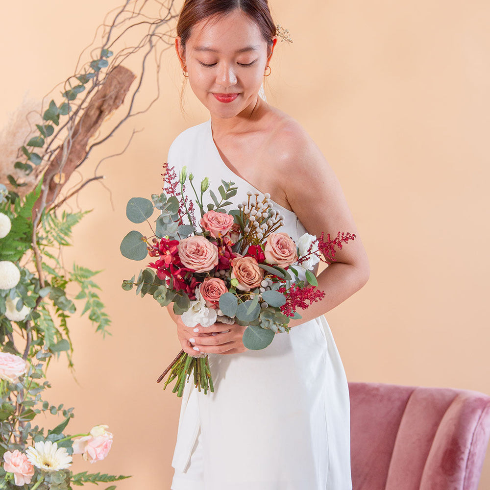 Elegant ROM & Wedding Hand Bouquets | BloomThis - Florist Kuala Lumpur