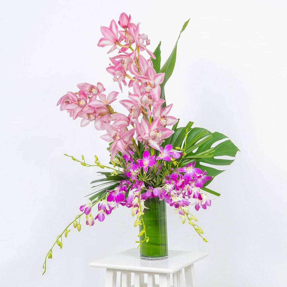 Elise | Flower Arrangement in Vase | Bloomthis - Flower Express